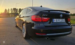 Black BMW 320 Gran Turismo 2014 in Siauliai, with an engine capacity of 2.00 L and mileage of 260 thousand km for 8500 €, photo 5 on AUTOMOTO.COM.LV