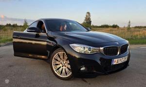 Black BMW 320 Gran Turismo 2014 in Siauliai, with an engine capacity of 2.00 L and mileage of 260 thousand km for 8500 €, photo 12 on AUTOMOTO.COM.LV