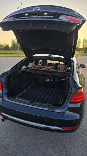 Black BMW 320 Gran Turismo 2014 in Siauliai, with an engine capacity of 2.00 L and mileage of 260 thousand km for 8500 €, photo 14 on AUTOMOTO.COM.LV