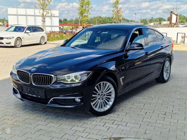 Черный БМВ 320 Gran Turismo 2014 в Вильнюс, объемом двигателя 2.00 л и пробегом 259 тыс. км за 11699 €, фото 1 на AUTOMOTO.COM.LV