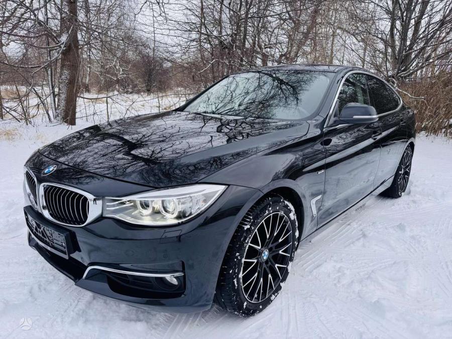 Melns BMW 320 Gran Turismo 2015 Šauļi, ar dzinēja tilpumu 2.00 L un nobraukumu 233 tūkst. km par 9950 €, foto 1 vietnē AUTOMOTO.COM.LV