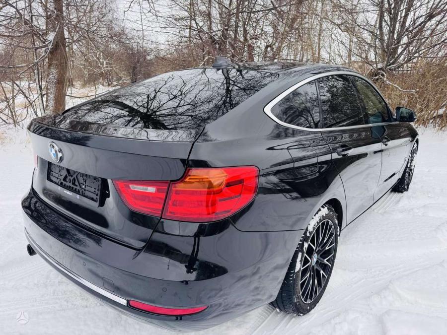 Melns BMW 320 Gran Turismo 2015 Šauļi, ar dzinēja tilpumu 2.00 L un nobraukumu 233 tūkst. km par 9950 €, foto 9 vietnē AUTOMOTO.COM.LV