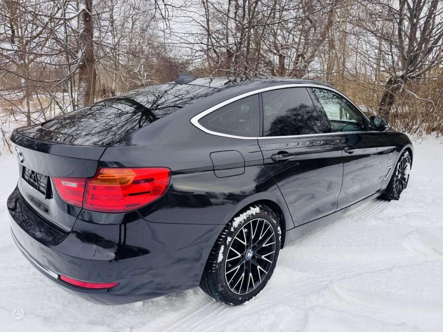 Melns BMW 320 Gran Turismo 2015 Šauļi, ar dzinēja tilpumu 2.00 L un nobraukumu 233 tūkst. km par 9950 €, foto 10 vietnē AUTOMOTO.COM.LV