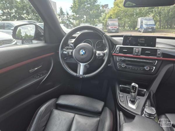 Black BMW 320 Gran Turismo 2015 in Vilnius, with an engine capacity of 2.00 L and mileage of 217 thousand km for 10999 €, photo 7 on AUTOMOTO.COM.LV