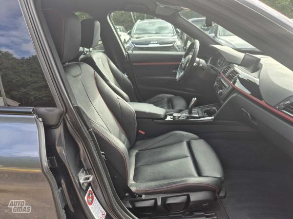 Black BMW 320 Gran Turismo 2015 in Vilnius, with an engine capacity of 2.00 L and mileage of 217 thousand km for 10999 €, photo 8 on AUTOMOTO.COM.LV