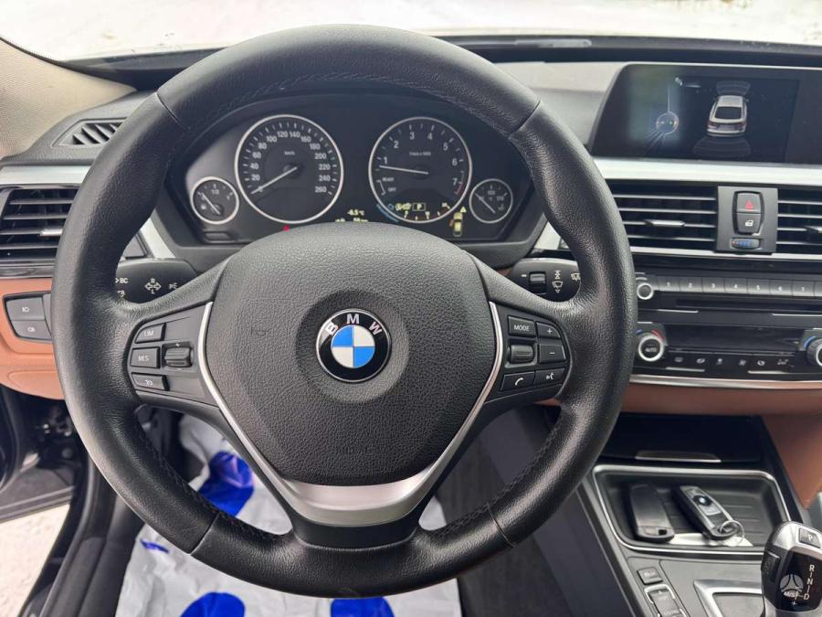 Black BMW 320 Gran Turismo 2015 in Siauliai, with an engine capacity of 2.00 L and mileage of 233 thousand km for 10150 €, photo 25 on AUTOMOTO.COM.LV