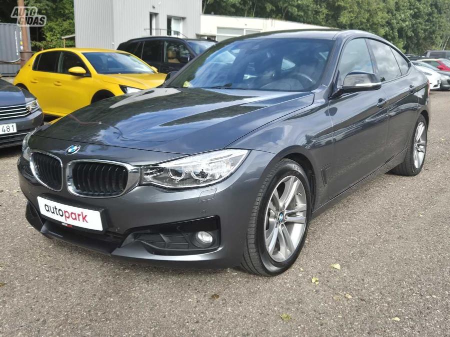 Melns BMW 320 Gran Turismo 2015 Viļņa, ar dzinēja tilpumu 2.00 L un nobraukumu 222 tūkst. km par 10500 €, foto 1 vietnē AUTOMOTO.COM.LV