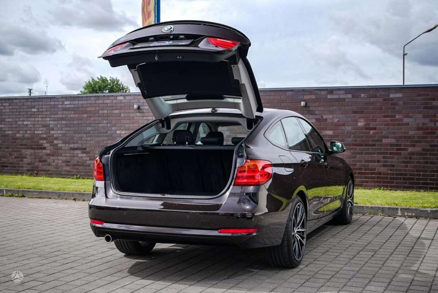 Melns BMW 320 Gran Turismo 2015 Marijampole, ar dzinēja tilpumu 2.00 L un nobraukumu 237 tūkst. km par 11250 €, foto 15 vietnē AUTOMOTO.COM.LV