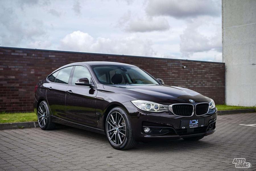 Melns BMW 320 Gran Turismo 2015 Kauņa, ar dzinēja tilpumu 2.00 L un nobraukumu 237 tūkst. km par 10850 €, foto 1 vietnē AUTOMOTO.COM.LV
