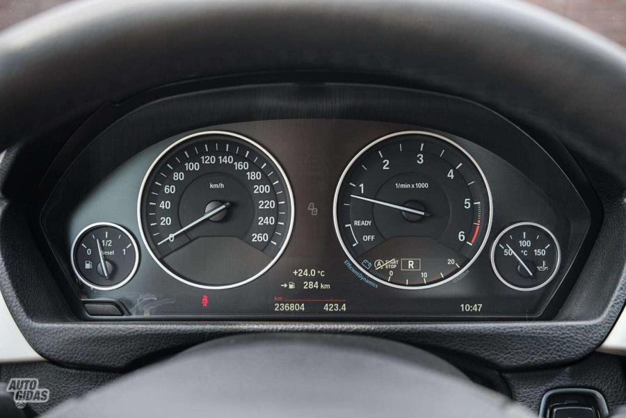 Melns BMW 320 Gran Turismo 2015 Kauņa, ar dzinēja tilpumu 2.00 L un nobraukumu 237 tūkst. km par 10850 €, foto 24 vietnē AUTOMOTO.COM.LV