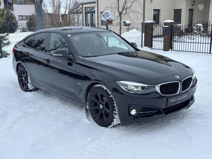 Black BMW 320 Gran Turismo 2016 in Kaunas, with an engine capacity of 2.00 L and mileage of 254 thousand km for 11900 €, photo 1 on AUTOMOTO.COM.LV