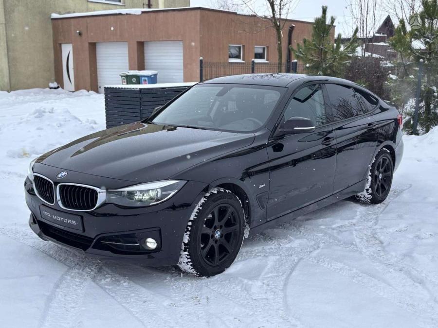Black BMW 320 Gran Turismo 2016 in Kaunas, with an engine capacity of 2.00 L and mileage of 254 thousand km for 11900 €, photo 2 on AUTOMOTO.COM.LV
