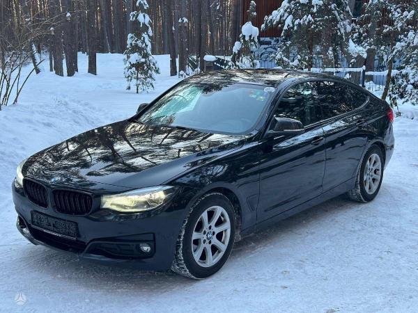 Melns BMW 320 Gran Turismo 2016 Viļņa, ar dzinēja tilpumu 2.00 L un nobraukumu 320 tūkst. km par 11900 €, foto 1 vietnē AUTOMOTO.COM.LV