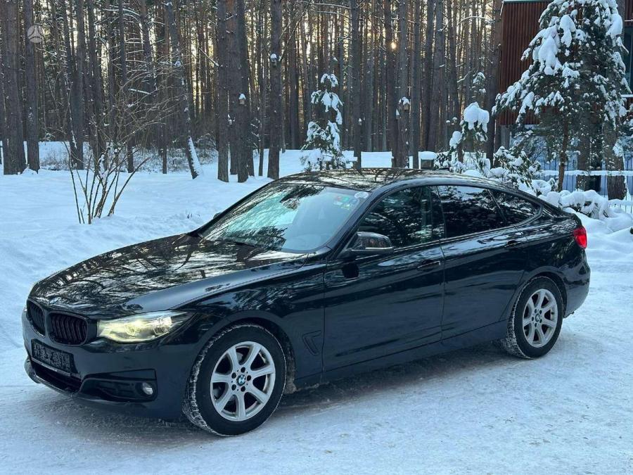 Black BMW 320 Gran Turismo 2016 in Vilnius, with an engine capacity of 2.00 L and mileage of 320 thousand km for 11900 €, photo 2 on AUTOMOTO.COM.LV