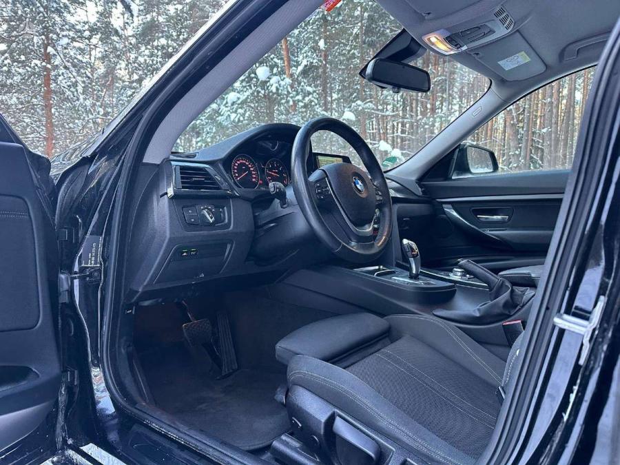Black BMW 320 Gran Turismo 2016 in Vilnius, with an engine capacity of 2.00 L and mileage of 320 thousand km for 11900 €, photo 16 on AUTOMOTO.COM.LV