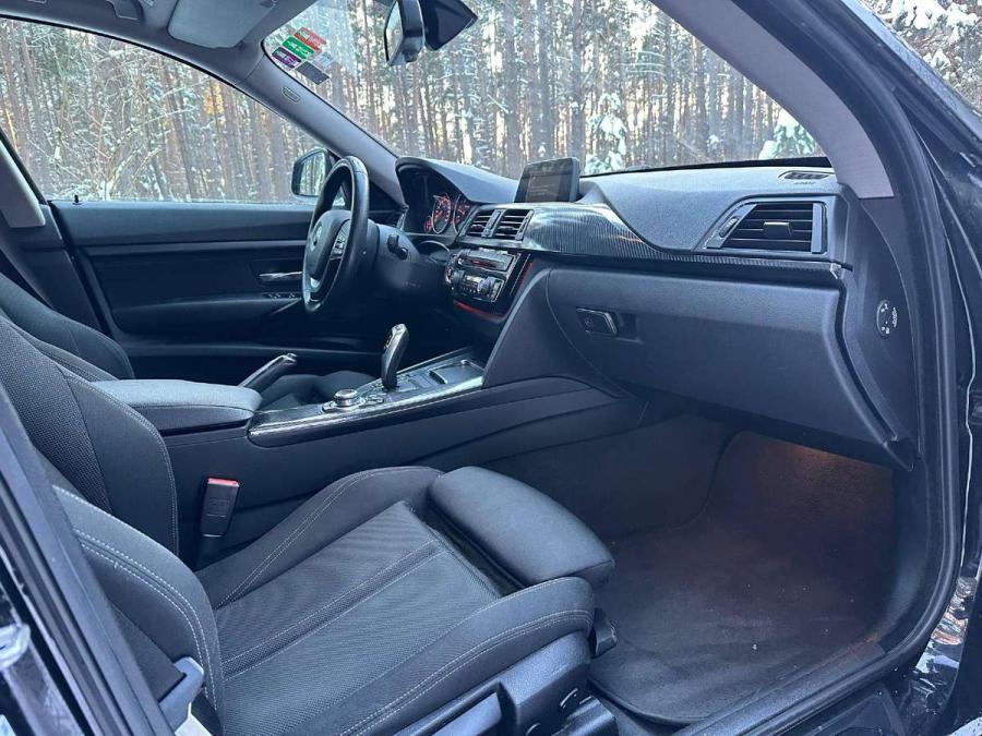 Black BMW 320 Gran Turismo 2016 in Vilnius, with an engine capacity of 2.00 L and mileage of 320 thousand km for 11900 €, photo 19 on AUTOMOTO.COM.LV