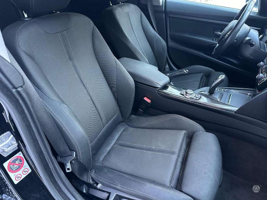 Black BMW 320 Gran Turismo 2016 in Vilnius, with an engine capacity of 2.00 L and mileage of 320 thousand km for 11900 €, photo 23 on AUTOMOTO.COM.LV