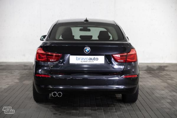 Black BMW 320 Gran Turismo 2017 in Vilnius, with an engine capacity of 2.00 L and mileage of 155 thousand km for 17441 €, photo 7 on AUTOMOTO.COM.LV