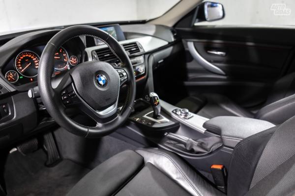 Black BMW 320 Gran Turismo 2017 in Vilnius, with an engine capacity of 2.00 L and mileage of 155 thousand km for 17441 €, photo 8 on AUTOMOTO.COM.LV