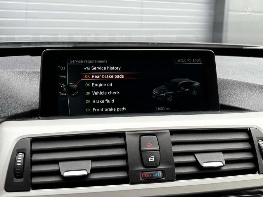Черный БМВ 320 Gran Turismo 2017 в Утена, объемом двигателя 2.00 л и пробегом 397 тыс. км за 9200 €, фото 27 на AUTOMOTO.COM.LV