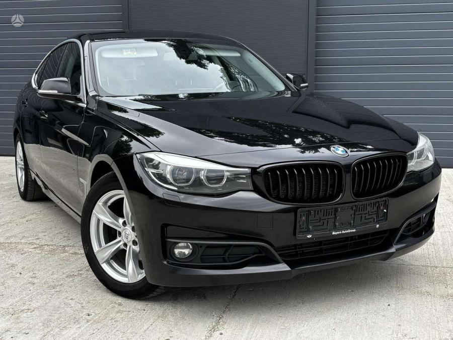 Black BMW 320 Gran Turismo 2017 in Utena, with an engine capacity of 2.00 L and mileage of 399 thousand km for 8800 €, photo 3 on AUTOMOTO.COM.LV