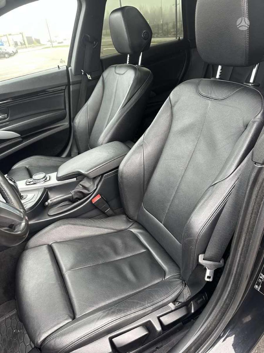 Black BMW 320 Gran Turismo 2013 in Kaunas, with an engine capacity of 2.00 L and mileage of 276 thousand km for 12500 €, photo 16 on AUTOMOTO.COM.LV