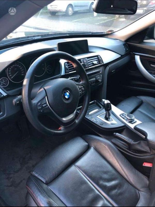 Black BMW 320 Gran Turismo 2013 in Marijampole, with an engine capacity of 2.00 L and mileage of 291 thousand km for 10000 €, photo 5 on AUTOMOTO.COM.LV