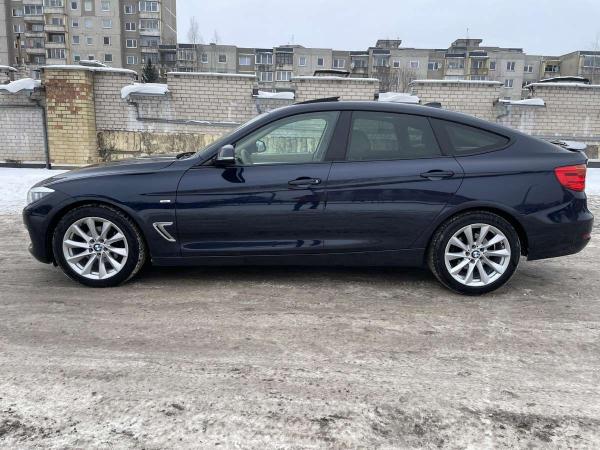 Blue BMW 320 Gran Turismo 2014 in Kaunas, with an engine capacity of 2.00 L and mileage of 217 thousand km for 10590 €, photo 2 on AUTOMOTO.COM.LV
