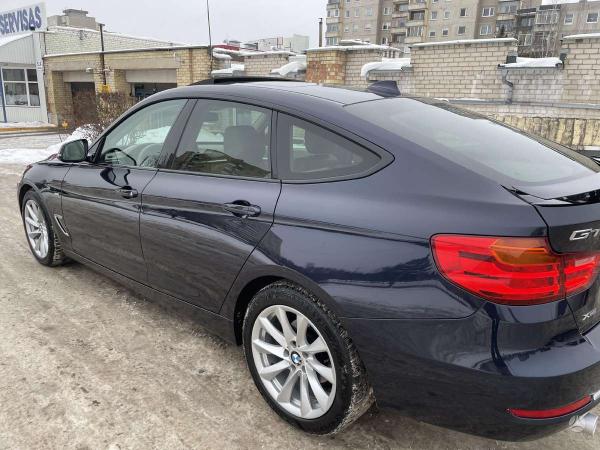 Blue BMW 320 Gran Turismo 2014 in Kaunas, with an engine capacity of 2.00 L and mileage of 217 thousand km for 10590 €, photo 7 on AUTOMOTO.COM.LV