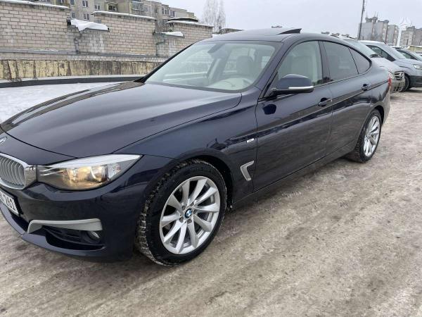 Blue BMW 320 Gran Turismo 2014 in Kaunas, with an engine capacity of 2.00 L and mileage of 217 thousand km for 10590 €, photo 8 on AUTOMOTO.COM.LV