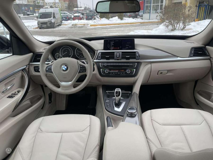 Blue BMW 320 Gran Turismo 2014 in Kaunas, with an engine capacity of 2.00 L and mileage of 217 thousand km for 10590 €, photo 11 on AUTOMOTO.COM.LV