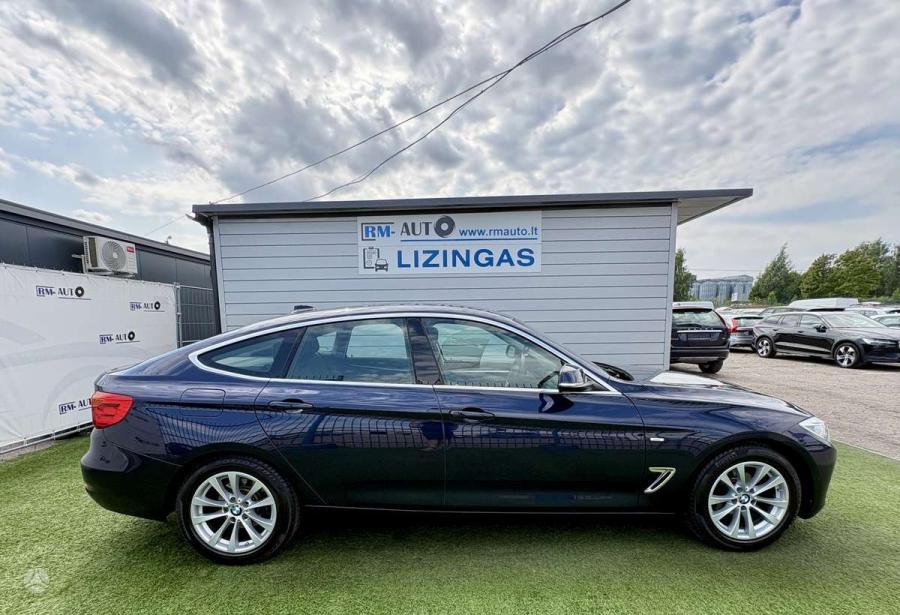 Blue BMW 320 Gran Turismo 2013 in Panevezys, with an engine capacity of 2.00 L and mileage of 263 thousand km for 8900 €, photo 5 on AUTOMOTO.COM.LV