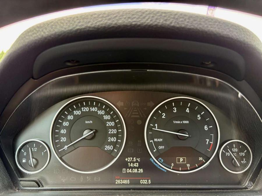 Blue BMW 320 Gran Turismo 2013 in Panevezys, with an engine capacity of 2.00 L and mileage of 263 thousand km for 8900 €, photo 15 on AUTOMOTO.COM.LV