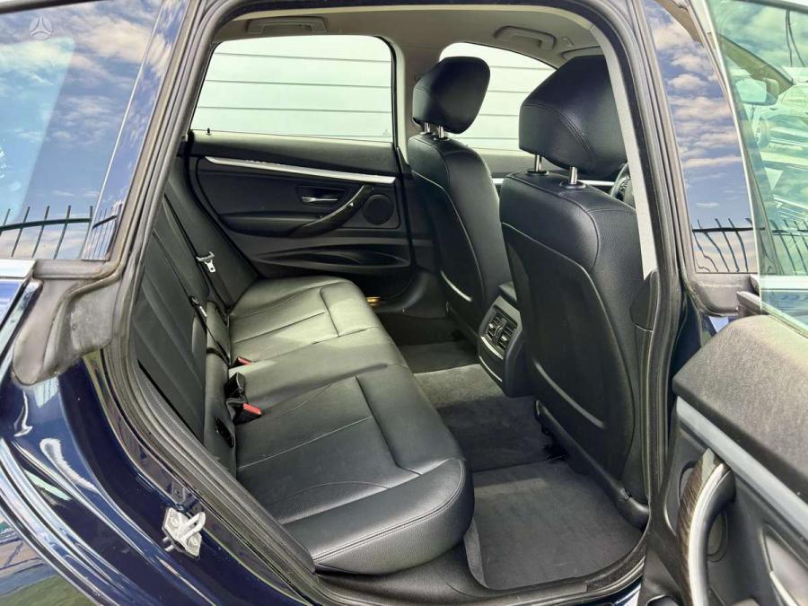 Blue BMW 320 Gran Turismo 2013 in Panevezys, with an engine capacity of 2.00 L and mileage of 263 thousand km for 8900 €, photo 23 on AUTOMOTO.COM.LV