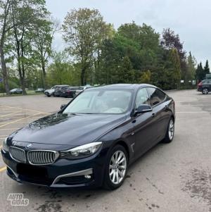 Zils BMW 320 Gran Turismo 2014 Kauņa, ar dzinēja tilpumu 2.00 L un nobraukumu 218 tūkst. km par 10600 €, foto  vietnē AUTOMOTO.COM.LV