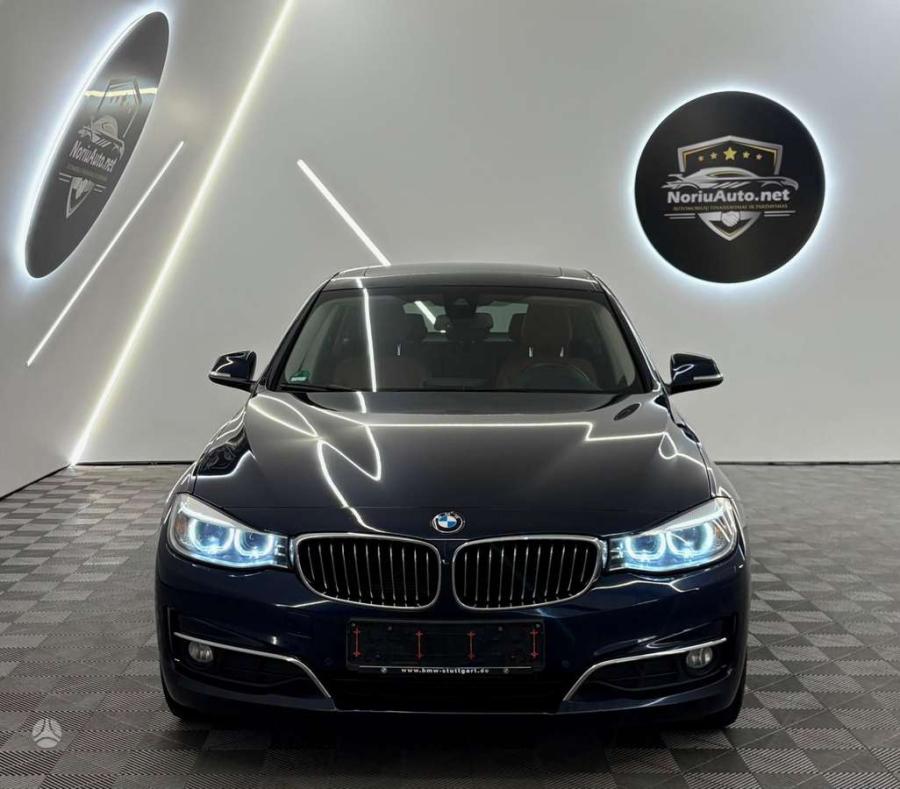 Blue BMW 320 Gran Turismo 2014 in Marijampole, with an engine capacity of 2.00 L and mileage of 244 thousand km for 11999 €, photo 22 on AUTOMOTO.COM.LV