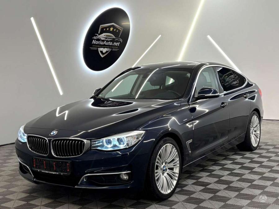 Blue BMW 320 Gran Turismo 2014 in Marijampole, with an engine capacity of 2.00 L and mileage of 244 thousand km for 11999 €, photo 32 on AUTOMOTO.COM.LV