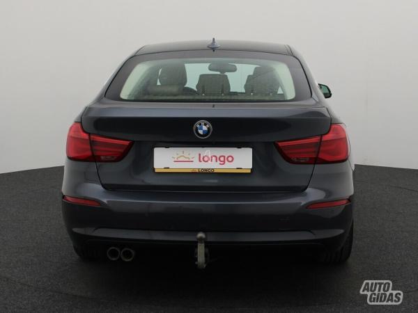 Blue BMW 320 Gran Turismo 2017 in Vilnius, with an engine capacity of 2.00 L and mileage of 244 thousand km for 13699 €, photo 5 on AUTOMOTO.COM.LV