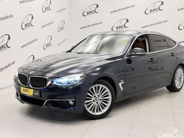Zils BMW 320 Gran Turismo 2018 Viļņa, ar dzinēja tilpumu 2.00 L un nobraukumu 125 tūkst. km par 12900 €, foto  vietnē AUTOMOTO.COM.LV