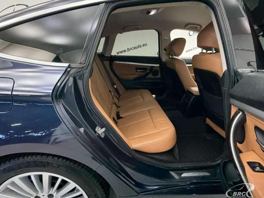 Blue BMW 320 Gran Turismo 2018 in Vilnius, with an engine capacity of 2.00 L and mileage of 125 thousand km for 12900 €, photo 11 on AUTOMOTO.COM.LV