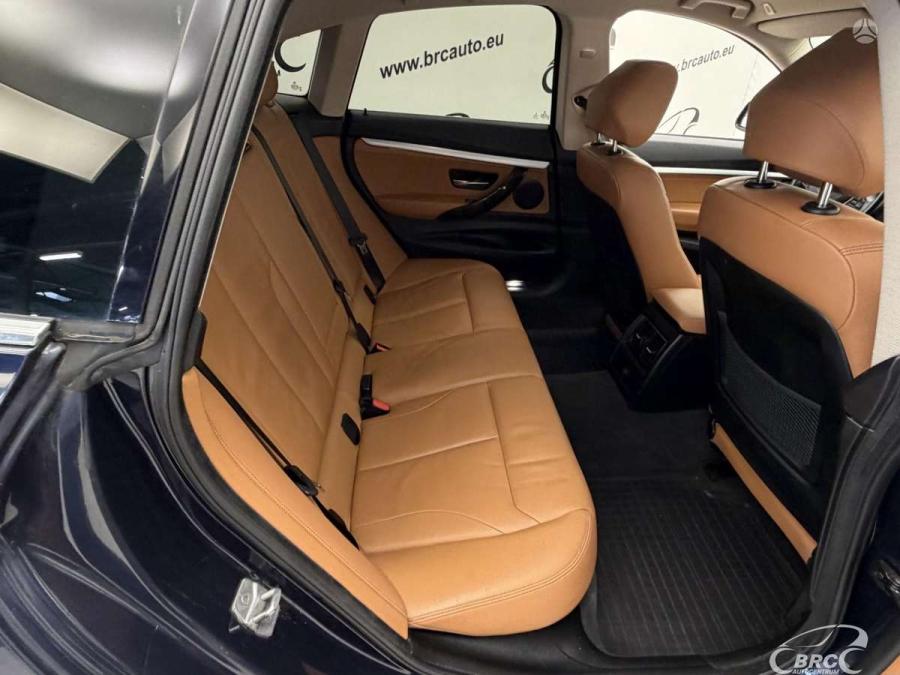 Blue BMW 320 Gran Turismo 2018 in Vilnius, with an engine capacity of 2.00 L and mileage of 125 thousand km for 12900 €, photo 12 on AUTOMOTO.COM.LV