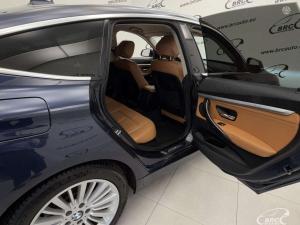 Blue BMW 320 Gran Turismo 2018 in Vilnius, with an engine capacity of 2.00 L and mileage of 125 thousand km for 12900 €, photo 14 on AUTOMOTO.COM.LV