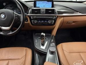 Blue BMW 320 Gran Turismo 2018 in Vilnius, with an engine capacity of 2.00 L and mileage of 125 thousand km for 12900 €, photo 16 on AUTOMOTO.COM.LV