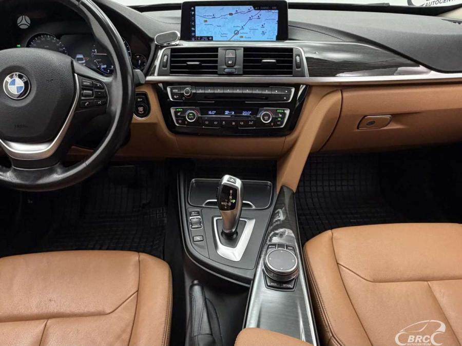 Blue BMW 320 Gran Turismo 2018 in Vilnius, with an engine capacity of 2.00 L and mileage of 125 thousand km for 12900 €, photo 16 on AUTOMOTO.COM.LV