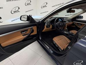 Blue BMW 320 Gran Turismo 2018 in Vilnius, with an engine capacity of 2.00 L and mileage of 125 thousand km for 12900 €, photo 20 on AUTOMOTO.COM.LV
