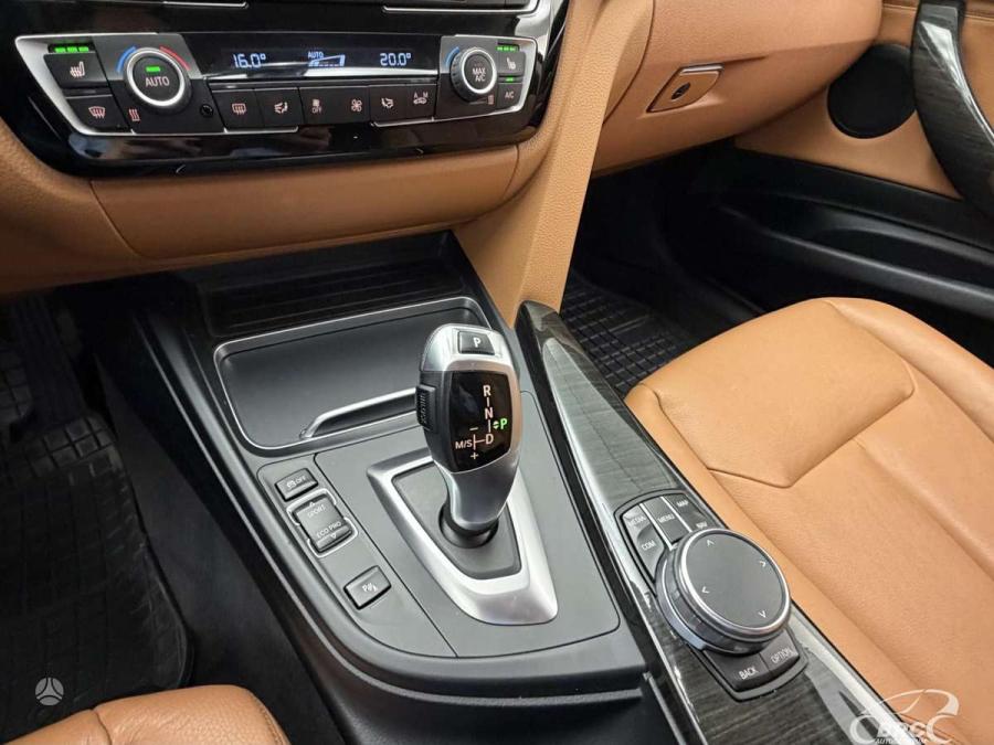 Blue BMW 320 Gran Turismo 2018 in Vilnius, with an engine capacity of 2.00 L and mileage of 125 thousand km for 12900 €, photo 27 on AUTOMOTO.COM.LV
