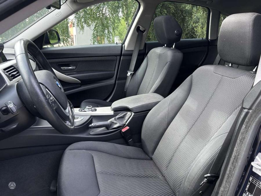 Blue BMW 320 Gran Turismo 2015 in Siauliai, with an engine capacity of 2.00 L and mileage of 293 thousand km for 8450 €, photo 21 on AUTOMOTO.COM.LV