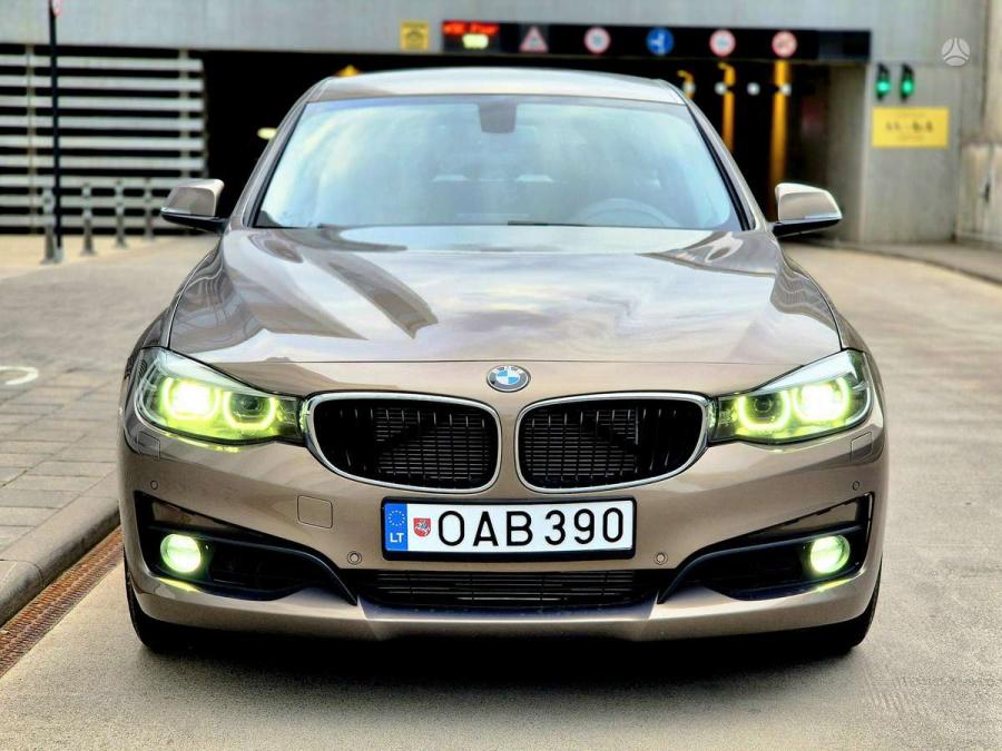 Brūns BMW 320 Gran Turismo 2017 Palanga, ar dzinēja tilpumu 2.00 L un nobraukumu 170 tūkst. km par 12300 €, foto 5 vietnē AUTOMOTO.COM.LV