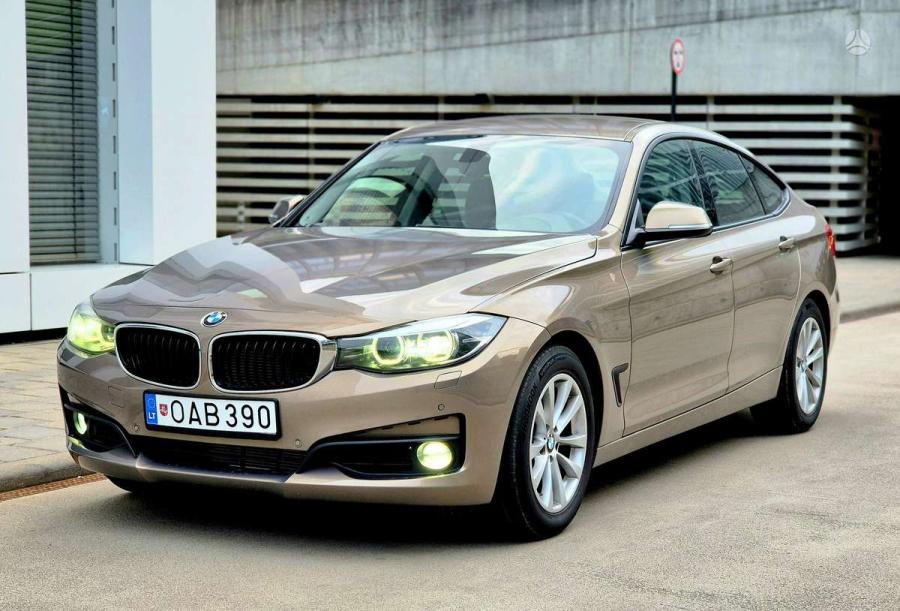Brūns BMW 320 Gran Turismo 2017 Palanga, ar dzinēja tilpumu 2.00 L un nobraukumu 170 tūkst. km par 12300 €, foto 6 vietnē AUTOMOTO.COM.LV