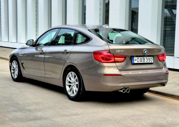 Brūns BMW 320 Gran Turismo 2017 Palanga, ar dzinēja tilpumu 2.00 L un nobraukumu 170 tūkst. km par 12300 €, foto 7 vietnē AUTOMOTO.COM.LV